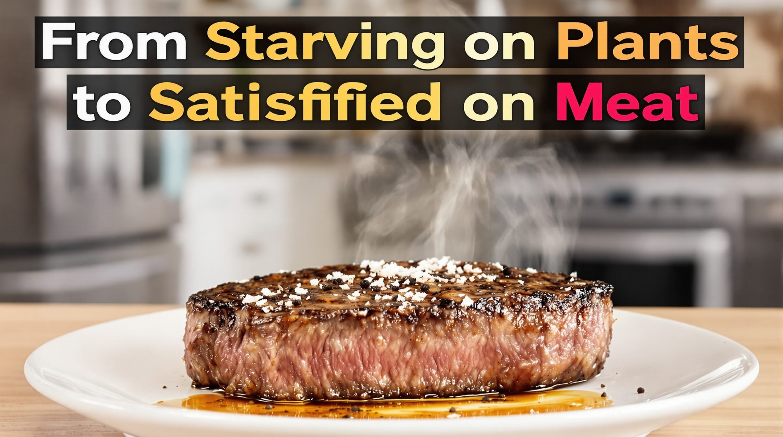 From Starving on Plants to Satisfied on Meat | Carnivore + MS Healing ...
